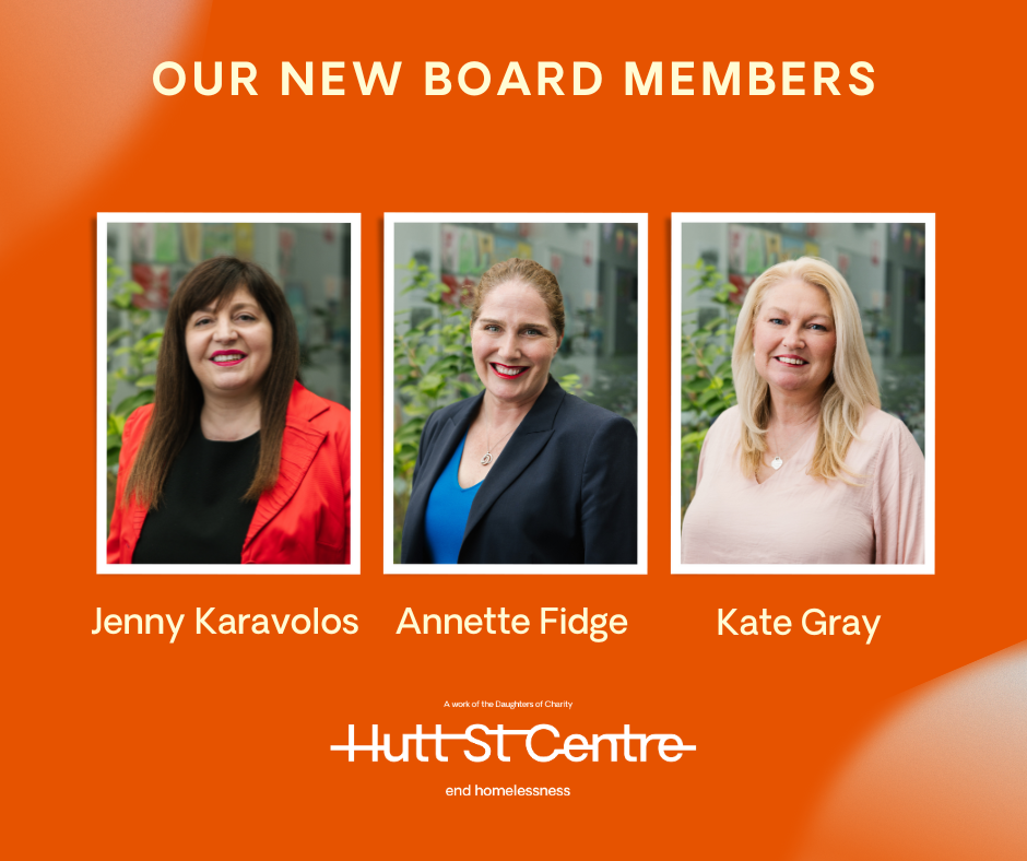 New Board Member Announcement | Hutt St Centre